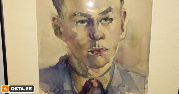 *HUGO MITT .AKVARELL.* (202124540) - Osta.ee