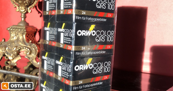 ORWO COLOR QRS 100 FILM TERVE PAKK KASUTAMATA (193110570) - Osta.ee