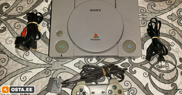 Sony PS 1 konsool ja pult! (190792267) - Osta.ee