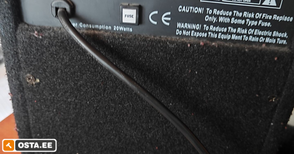 Kitarri võimendi. (206099685) - Osta.ee