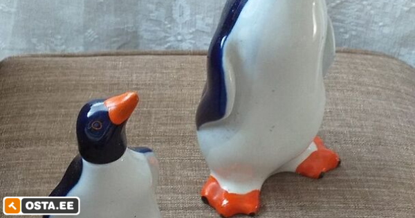 LFZ(Lomonossov)2 toobine viinapudel portselanist pingviinid. (201161451 ...