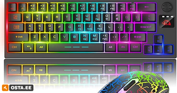 MEGA! ZIYOU LANG T87 mänguklaviatuur ja hiir (187518244) - Osta.ee