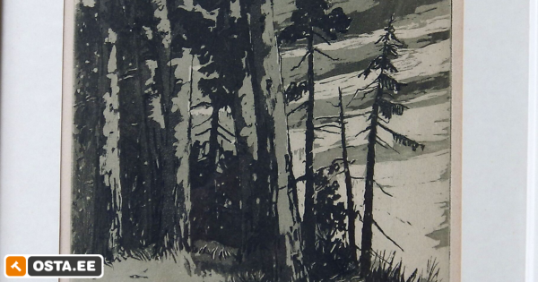 Esko Lepp "HOMMIK" akvatinta 1970 KINGITUS TARTU LINNAPEALE (200757499 ...