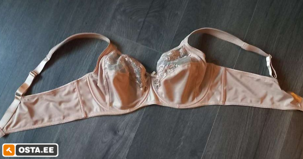 XXL suurus õhuke pitsiline beež rinnahoidja pesutop 105 DD (201224429 ...