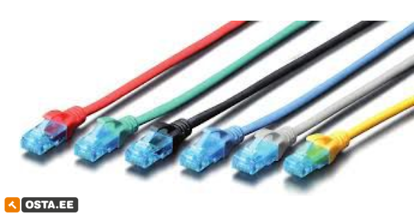 Võrgukaabel/Patch Kaabel CAT5E RJ45 0,25m erivärvi (83189638) - Osta.ee