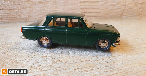 Numbriline. Mudel MOSKVITCH- 412, A2, 1/43. (192952933) - Osta.ee