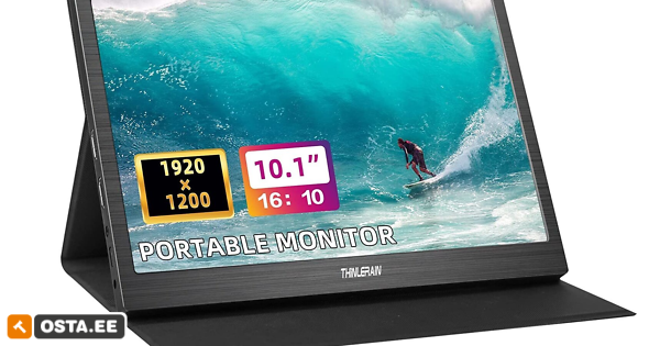MEGA! Thinlerain HD101 10.1" 1920x1200P portatiivne monitor! (195356072) - Osta.ee