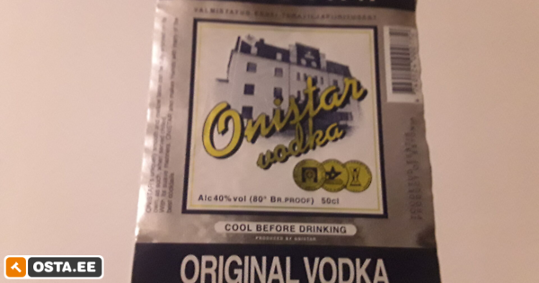 Onistar vodka silt 50 cl 1 (202983895) - Osta.ee