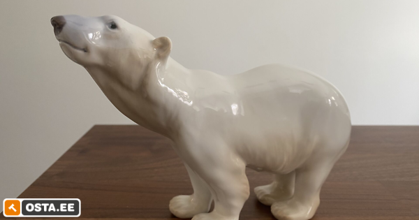 Ilus portselan kuju Valge Karu. Bing & Grondahl (170811910) - Osta.ee