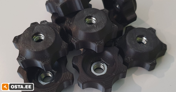 10tk Plastikmutter Liblikmutter M4 Roostevaba (176119373) - Osta.ee