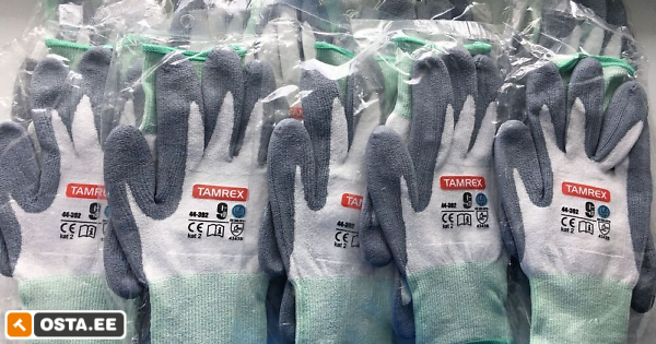 10 paari Premium klassi Tamrex töökindad- 24H (197419974) - Osta.ee