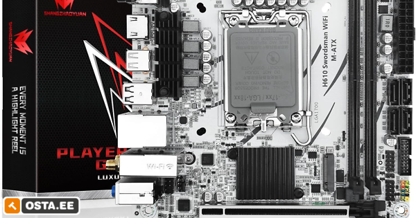 H610 emaplaat Mini ITX LGA 1700 (206017187) - Osta.ee