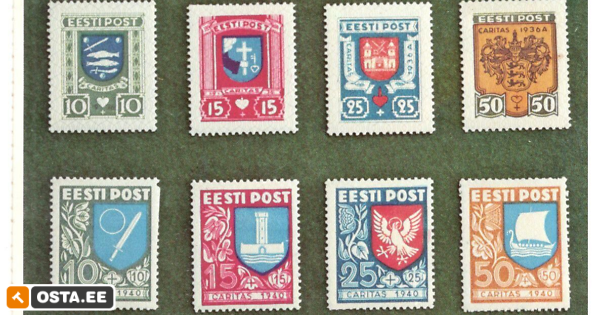 Postkaart Valik Eesti postmarke (222172974) - Osta.ee
