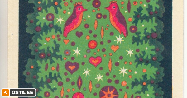 Kahepoolne kaart. 1971 Mare Vint (201797446) - Osta.ee