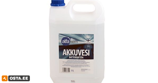 Destilleeritud vesi ehk akuvesi / 5l (176580765) - Osta.ee