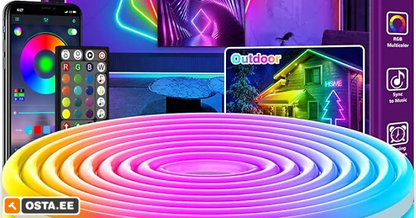 MEGA! AILBTON, 15 m neoon-LED-riba! (217818503) - Osta.ee