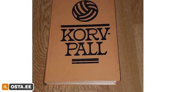 RAAMAT EESTI KORVPALLI AJALOOST. (195850264) - Osta.ee