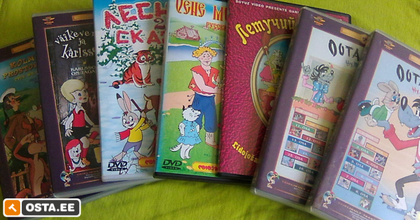 DVD ,,VENE MULTIKAD,, 7 TK EESTI KEELES (197965236) - Osta.ee