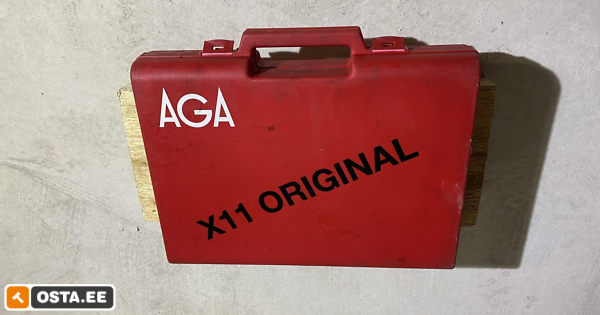 Aga X11 Original gaasikeevituse komplekt kohvris (189173240) - Osta.ee