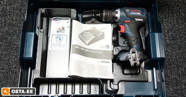 Akutrell-kruvikeeraja Bosch GSR 18V-60 C koos kohvriga (205444557 ...