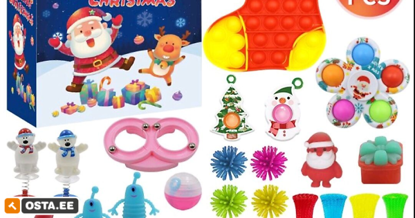 Fidget "advendikalender". Uus. (202071469) - Osta.ee