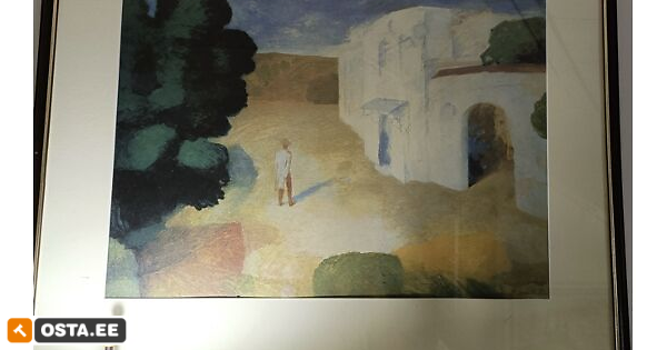 Olev Subbi "Valge maja" 1972 repro 38/500 _ 78x63 cm (197912923) - Osta.ee