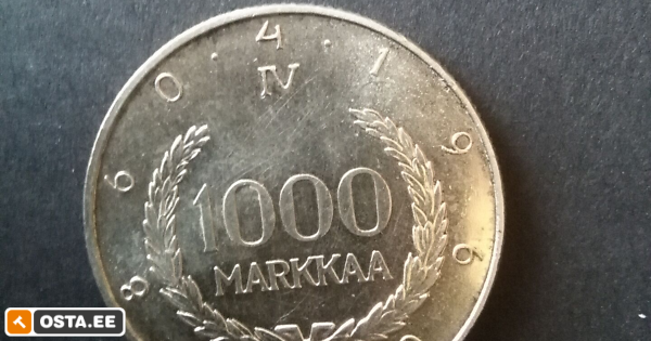 Soome 1000 markkaa 1960 a. (185952181) - Osta.ee