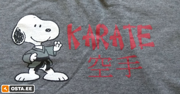 Snoopy Karate särk 130. (212640213) - Osta.ee