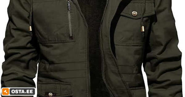 MEGA! KEFITEVD meeste talveparka fliisvoodriga UUEVÄÄRNE! (201917320) - Osta.ee