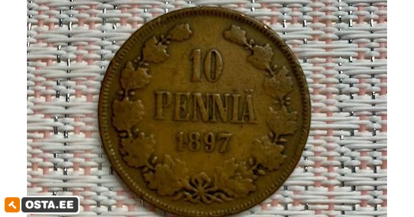 Soome 10 Penni 1897 (134886373) - Osta.ee