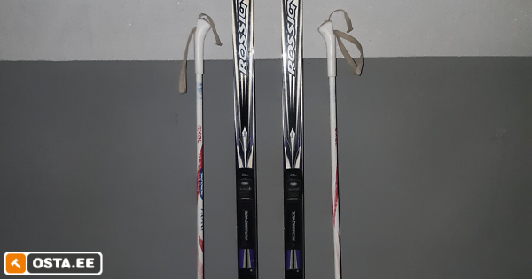 Rossignol suusad NNN 170cm ja kepid 120cm (188378393) - Osta.ee