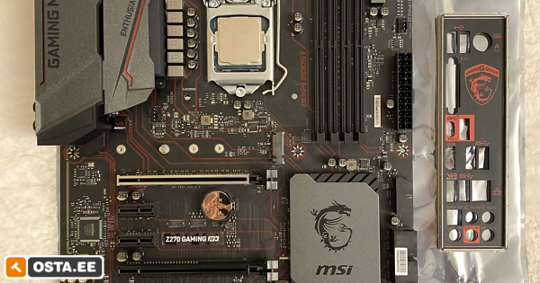 MSI Z270 GAMING M3 + Intel Core i7-7700K (185662334) - Osta.ee