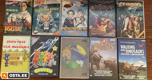 Laste DVD filmid. 10 tk. (210087512) - Osta.ee