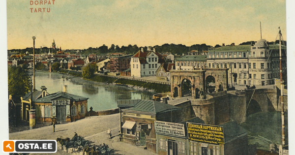 88-1198 Tartu Dorpat kivisild 1910 (174474817) - Osta.ee