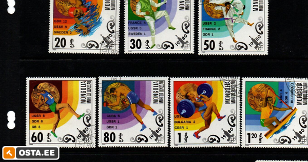 Olümpiateemalised margid lehel (196124502) - Osta.ee