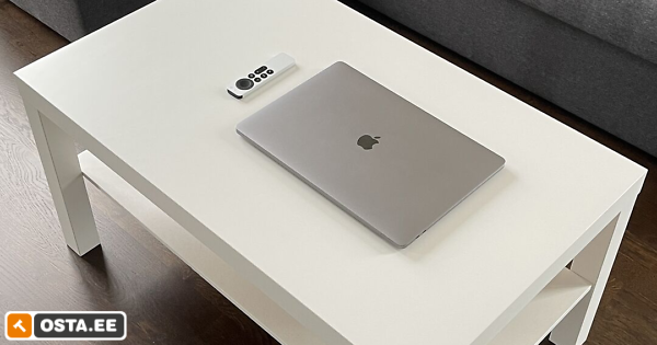 Valge diivanilaud 90x55cm (198030555) - Osta.ee