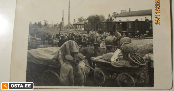 TOILA JÕHVI RAUDTEEJAAM VEDURIDEPOO SÕJAVÄE HOBUVEOD (191822581) - Osta.ee