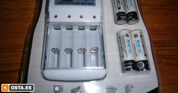 Akupatareid ja laadija (212484979) - Osta.ee