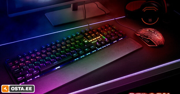 Klaviatuur Defender Reborn GK-165GL Jixian Blue EN, must (205021026 ...