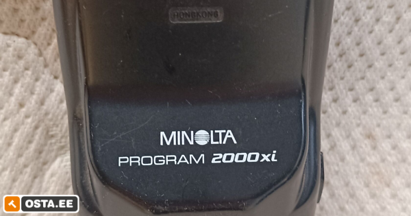 Välklamp fotokale. Minolta program 2000xi. Kasutatud. (224044565) - Osta.ee