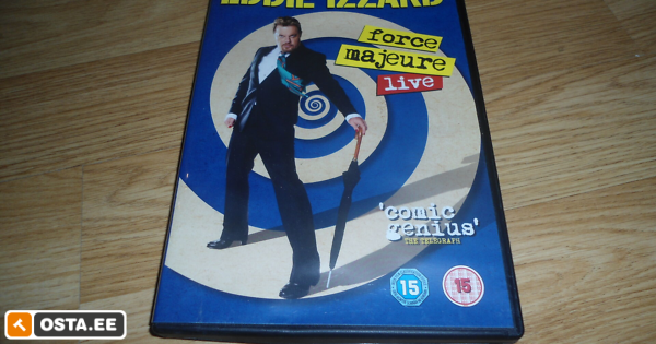 Dvd Eddie Izzard- force majeure live (01391 (192021144) - Osta.ee
