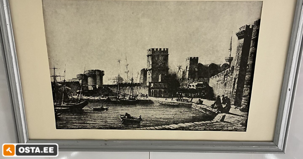 Suur ilus pilt vana maastikuga (201814743) - Osta.ee