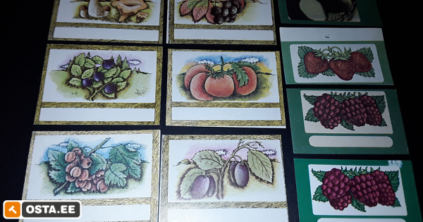 Hoidiste sildid 1 10 tk. (192073168) - Osta.ee