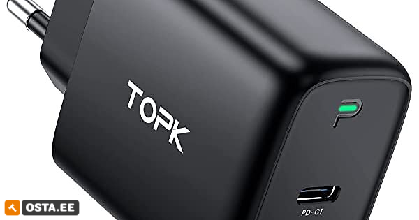 MEGA! TOPK - USB C 40W Laadija adapter UUS! (191943011) - Osta.ee
