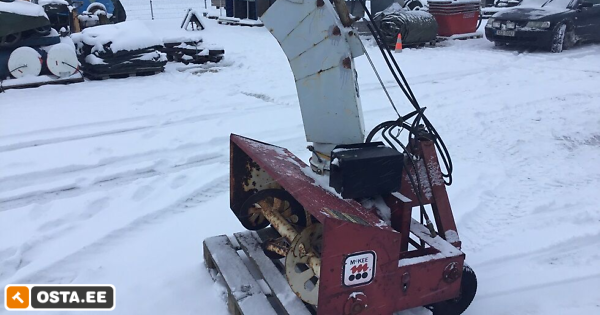 Lumefrees McKee 220 väiketraktorile (166877625) - Osta.ee