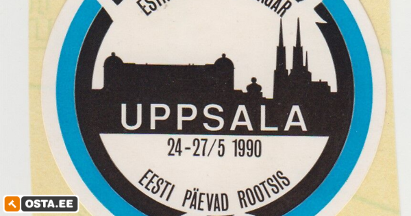 EESTI EESTI PÄEVAD ROOTSIS 1990.PUHAS MNH** (214301315) - Osta.ee