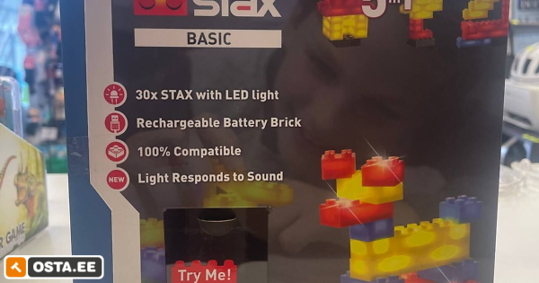 Light Stax Basic konstruktor lego moodi LED valgustusega UUS (200019469) - Osta.ee