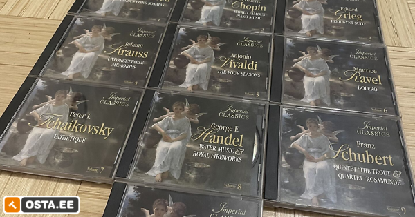 Klassikalise muusika CD-d 10 tk (208962282) - Osta.ee