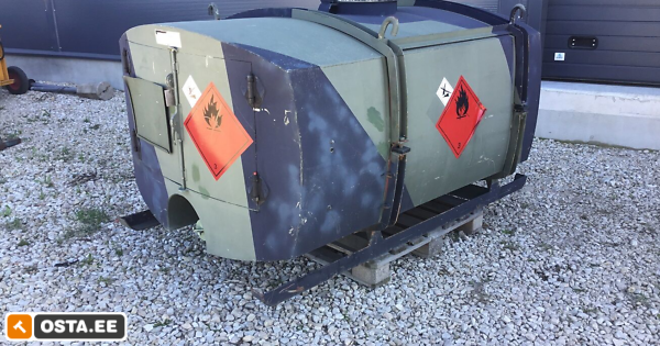 Alumiiniumist kütusemahuti 2000 L (193792361) - Osta.ee