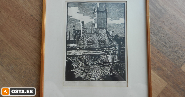 Gita Teearu "Vana Tallinn" 1964a. (200530081) - Osta.ee